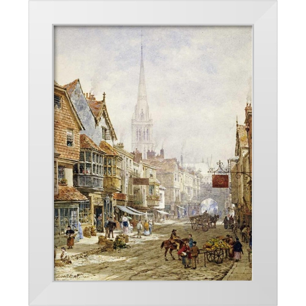 Rayner, Louise 26x32 White Modern Wood Framed Museum Art Print Titled ...