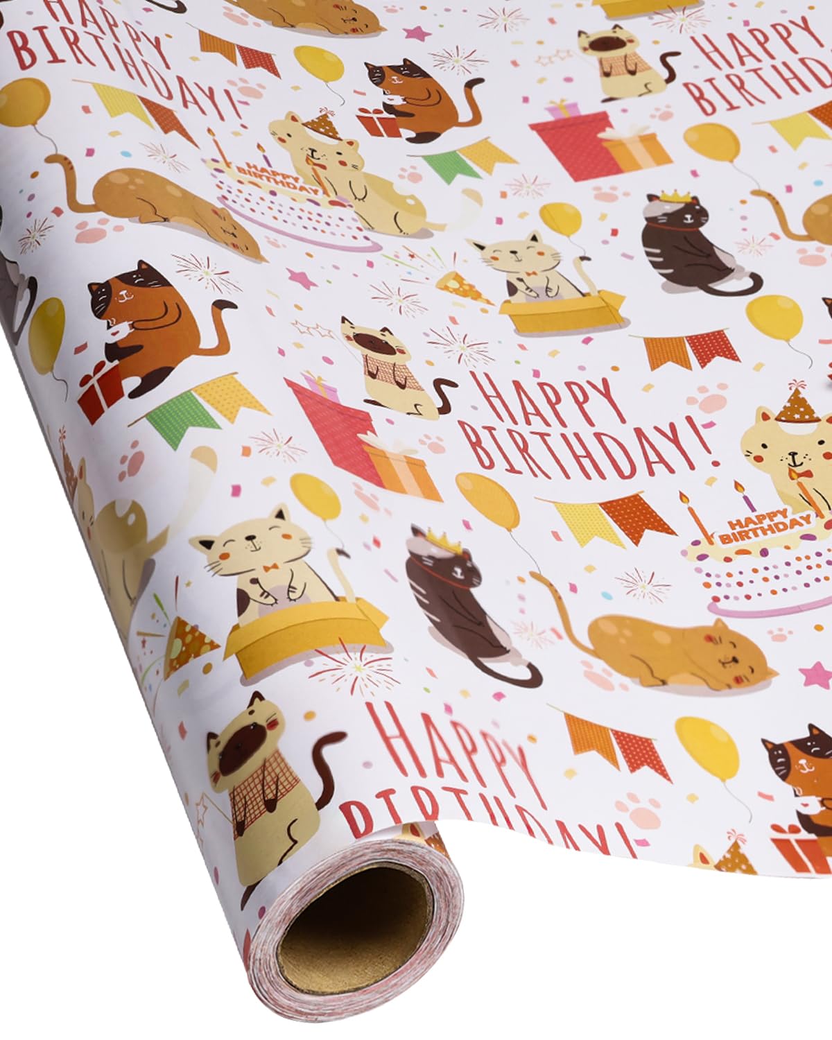 RayofSun Gift Wrapping Paper OIF8 For Girls And Boys,Cool And Cute Cats ...