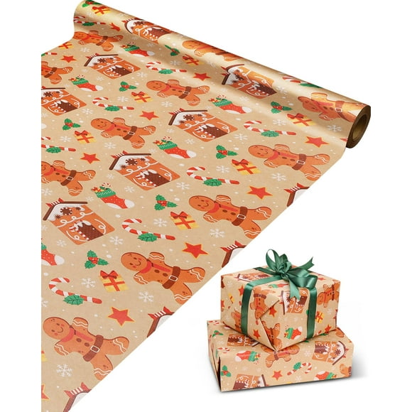 Gingerbread Wrapping Paper