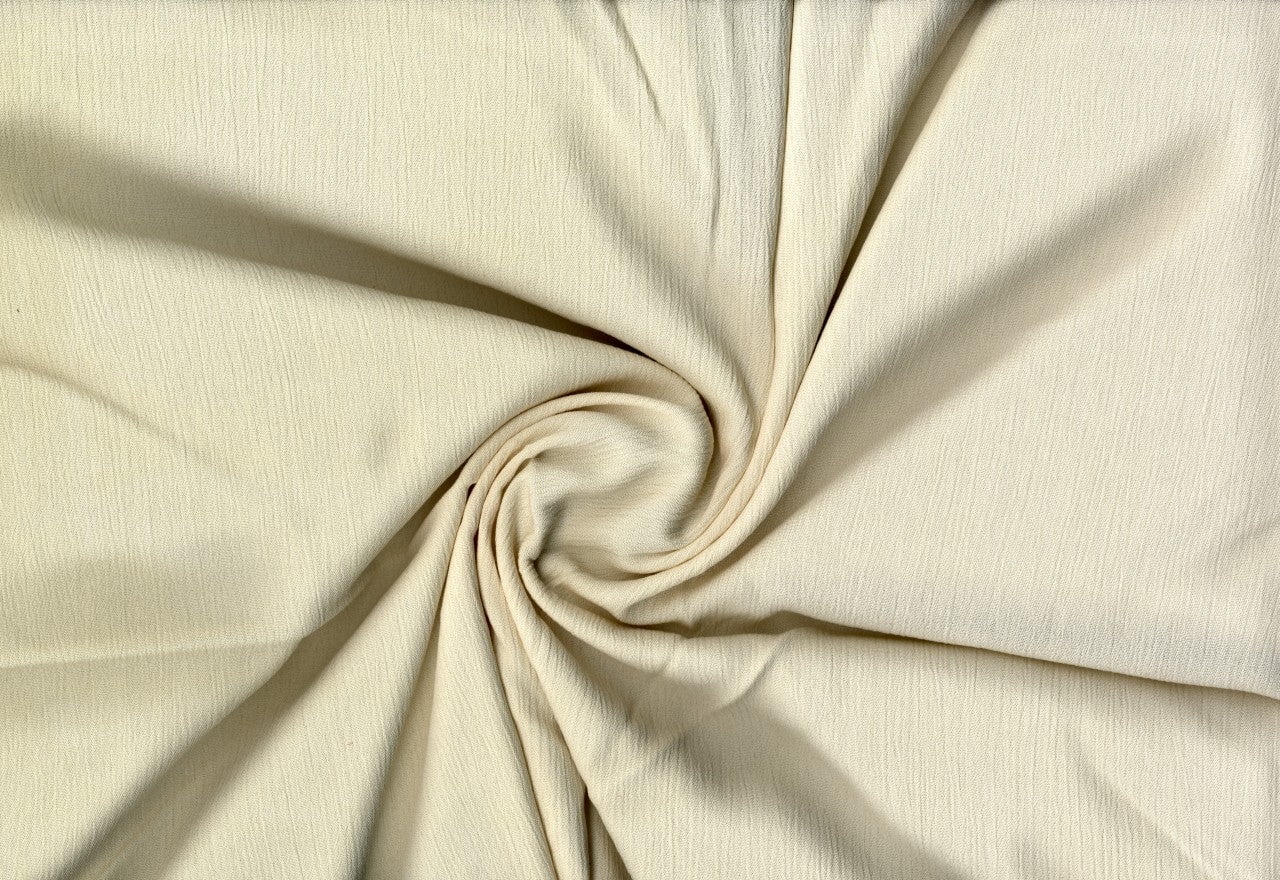 Rayon Crepon Gauze Woven Fabric – Soft & Light Weight (OATMEAL, ByYard ...