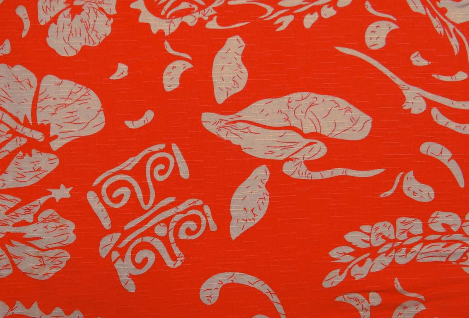 Rayon Texture Fabric 60" Wide Floral Printed Indian Material Craft By ...