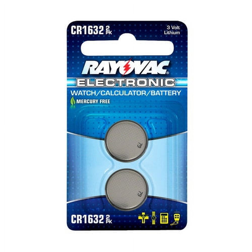Rayovac 2pk Electronic Watch/Calculator 3V Lithium Battery - Walmart.com