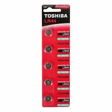 Rayovac or Toshiba A76 / LR44 - A76 Alkaline Button Battery 1.5V - 3 ...
