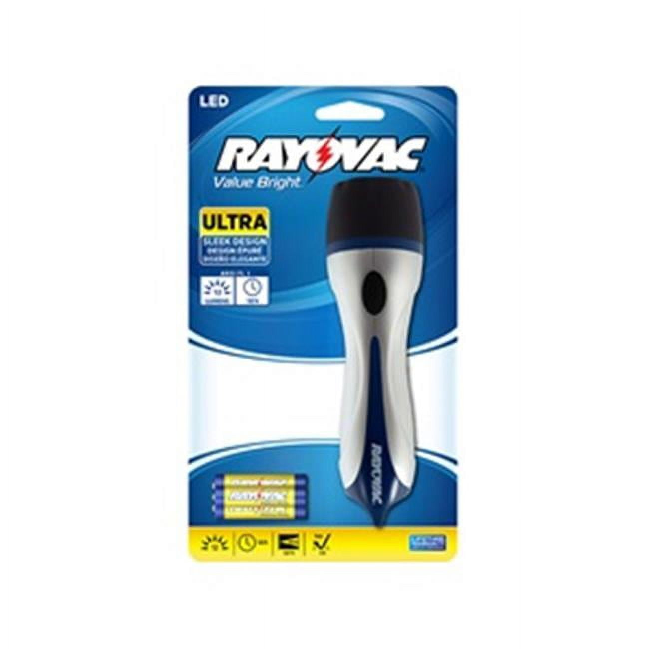 Rayovac 620-BRSLED3AAA-BA Brilliant Solutions 3AAA LED Flashlight ...