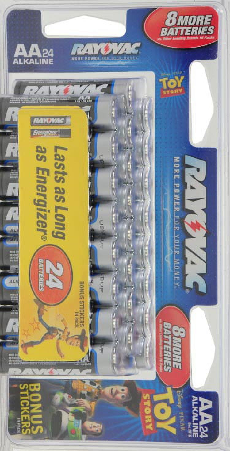 Rayovac Alk Aa Dual Value Pack Toy Story - Walmart.com