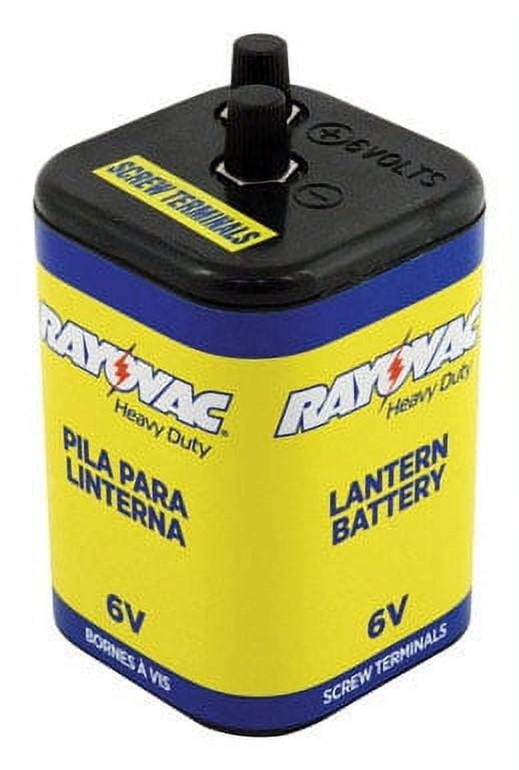 Rayovac 6-Volt Zinc Carbon Lantern Battery 1 pk Bulk - Walmart.com