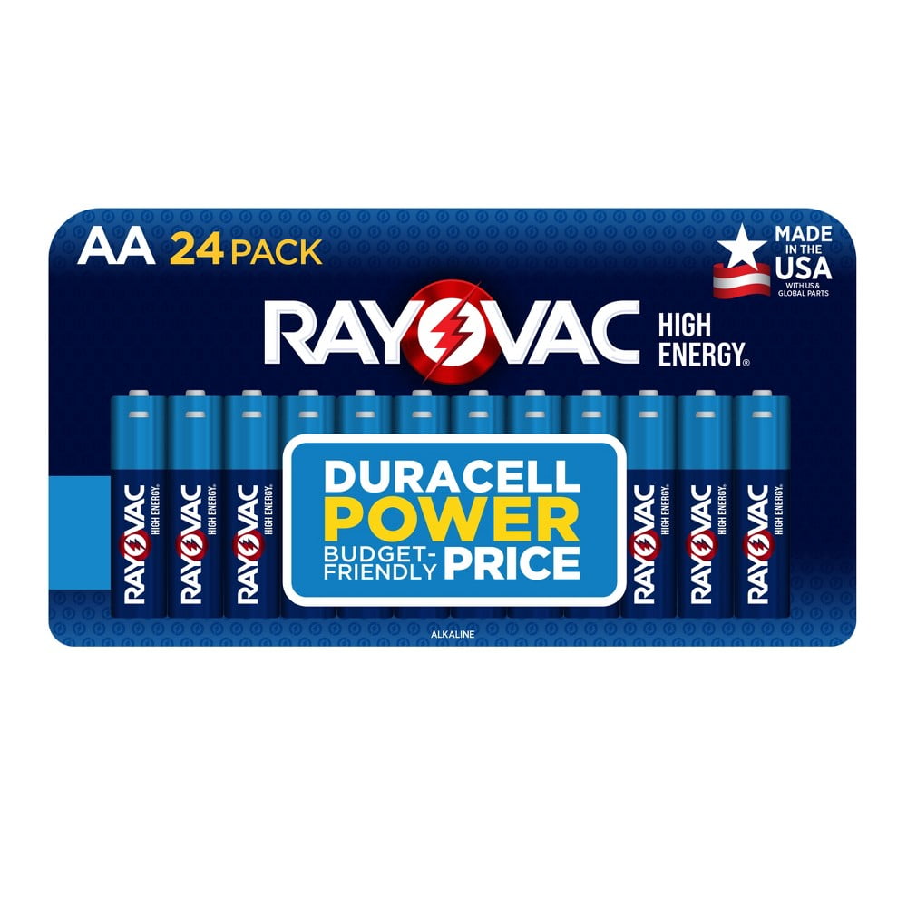 Rayovac High Energy AA Batteries - Alkaline Battery - Walmart.com
