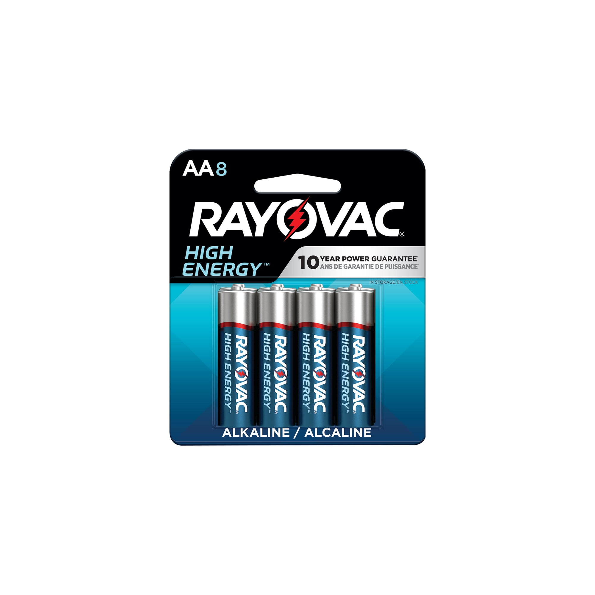 Rayovac High Energy Aa Batteries Double a Alkaline Batteries (Pack of 5 ...