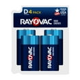 Rayovac High Energy D Batteries (4 Pack), Alkaline D Cell Batteries ...