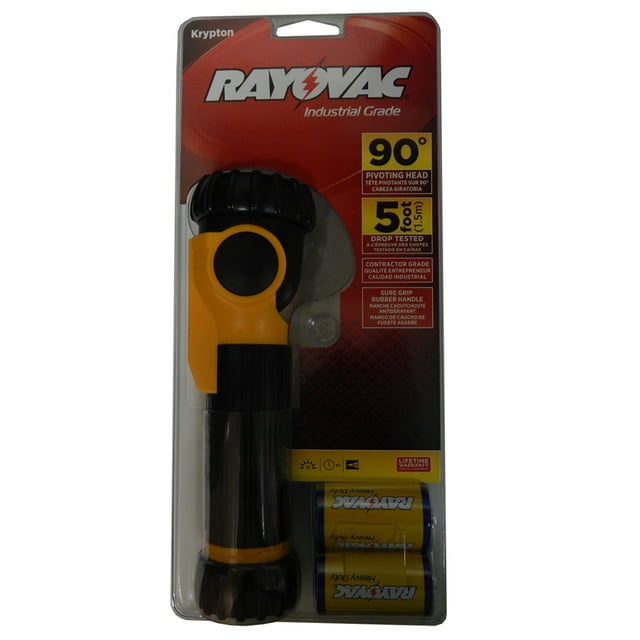 Rayovac Industrial 2D Krypton Swivel Flashlight (Set of 6) - Walmart.com