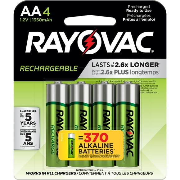 aa rechargeable batteries in Rechargeable Batteries - Walmart.com