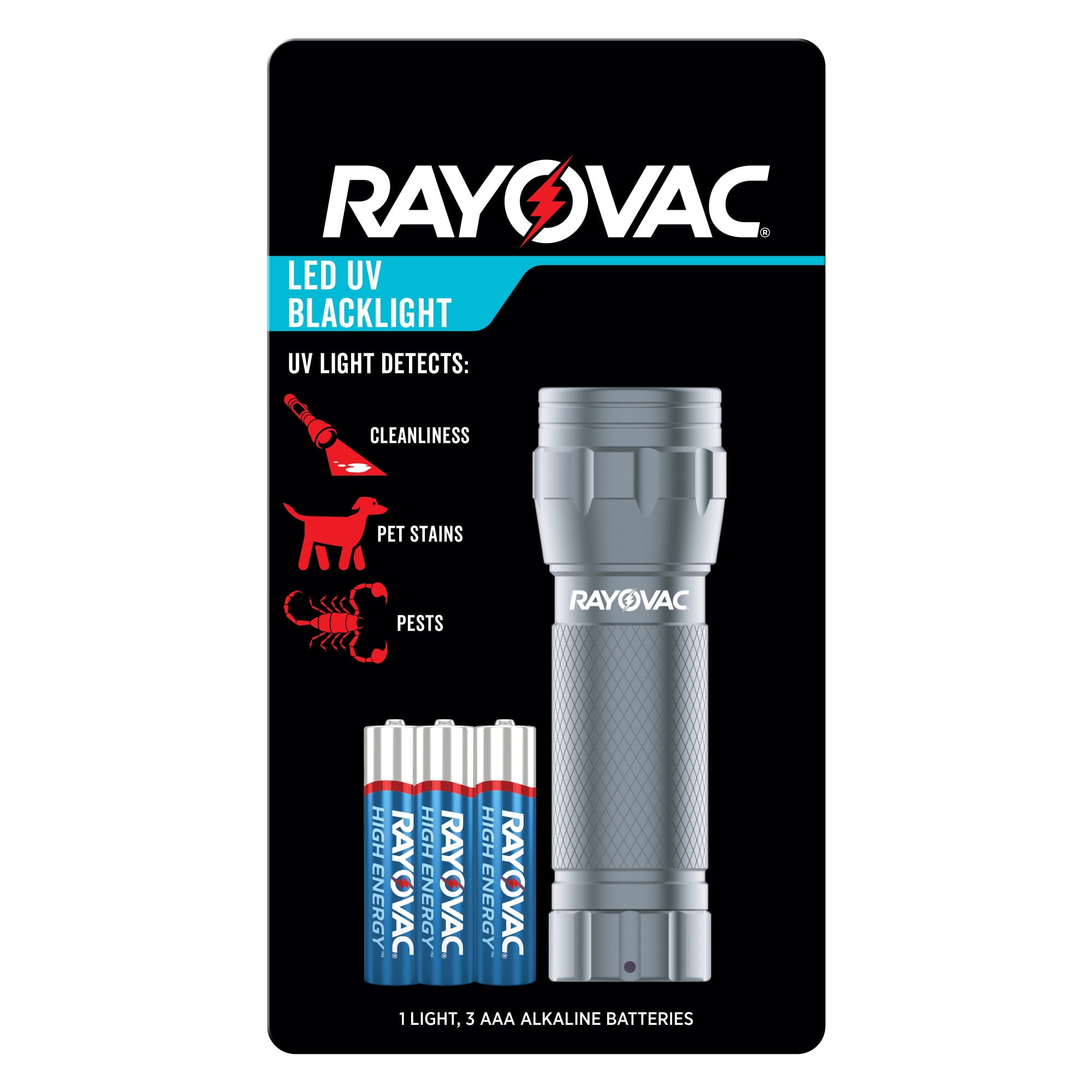 Rayovac LED UV Flashlight - Walmart.com