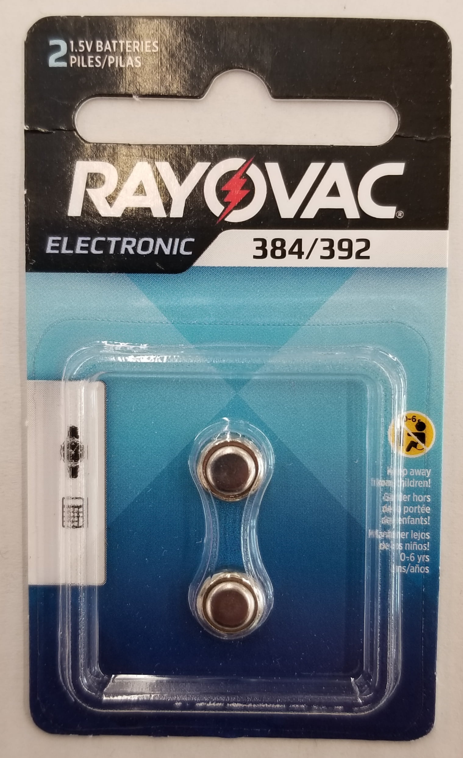 Rayovac Mercury Free 392 Silver Oxide Battery for Use in Analog or ...