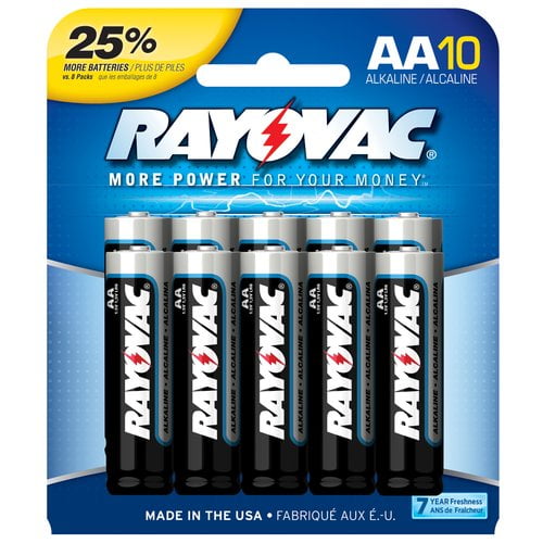 Rayovac Multi Pack Aa10 - Walmart.com