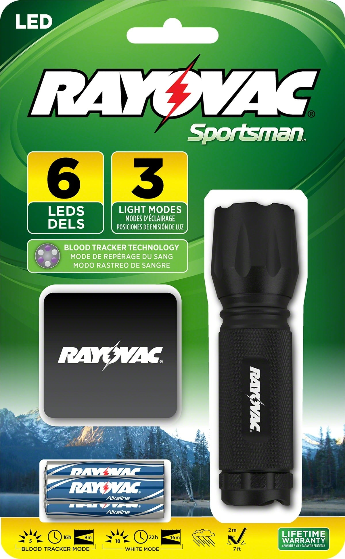 Rayovac Sportsman LED Blood Tracker Flashlight - Walmart.com