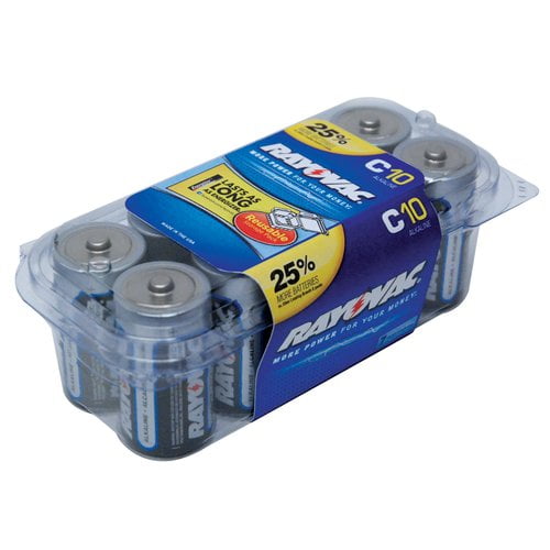 Rayovac Value Pack C10 - Walmart.com