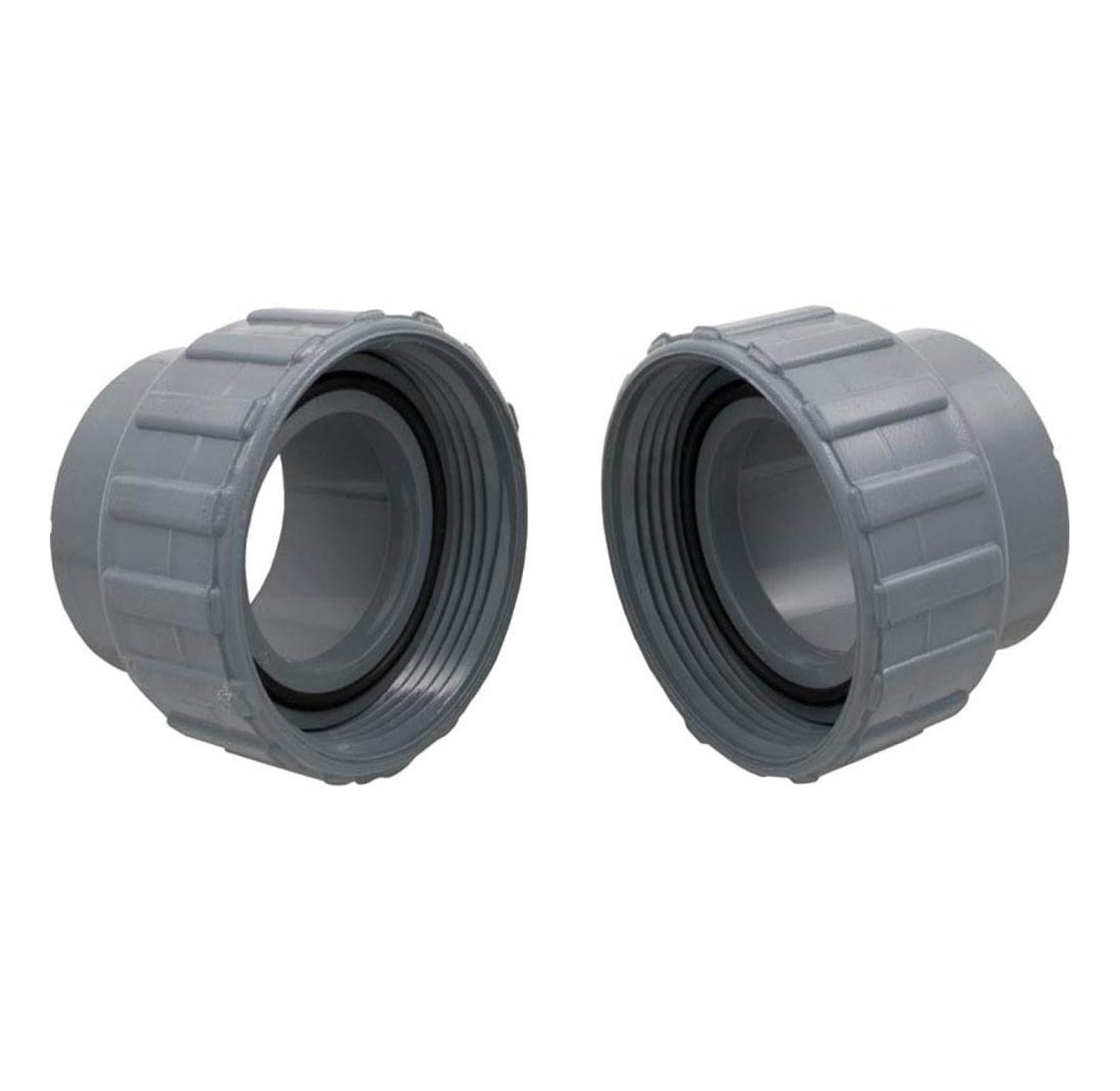 Raypack 006723F Connector 2-Inch Pvc and Nut 2/Set - Walmart.com