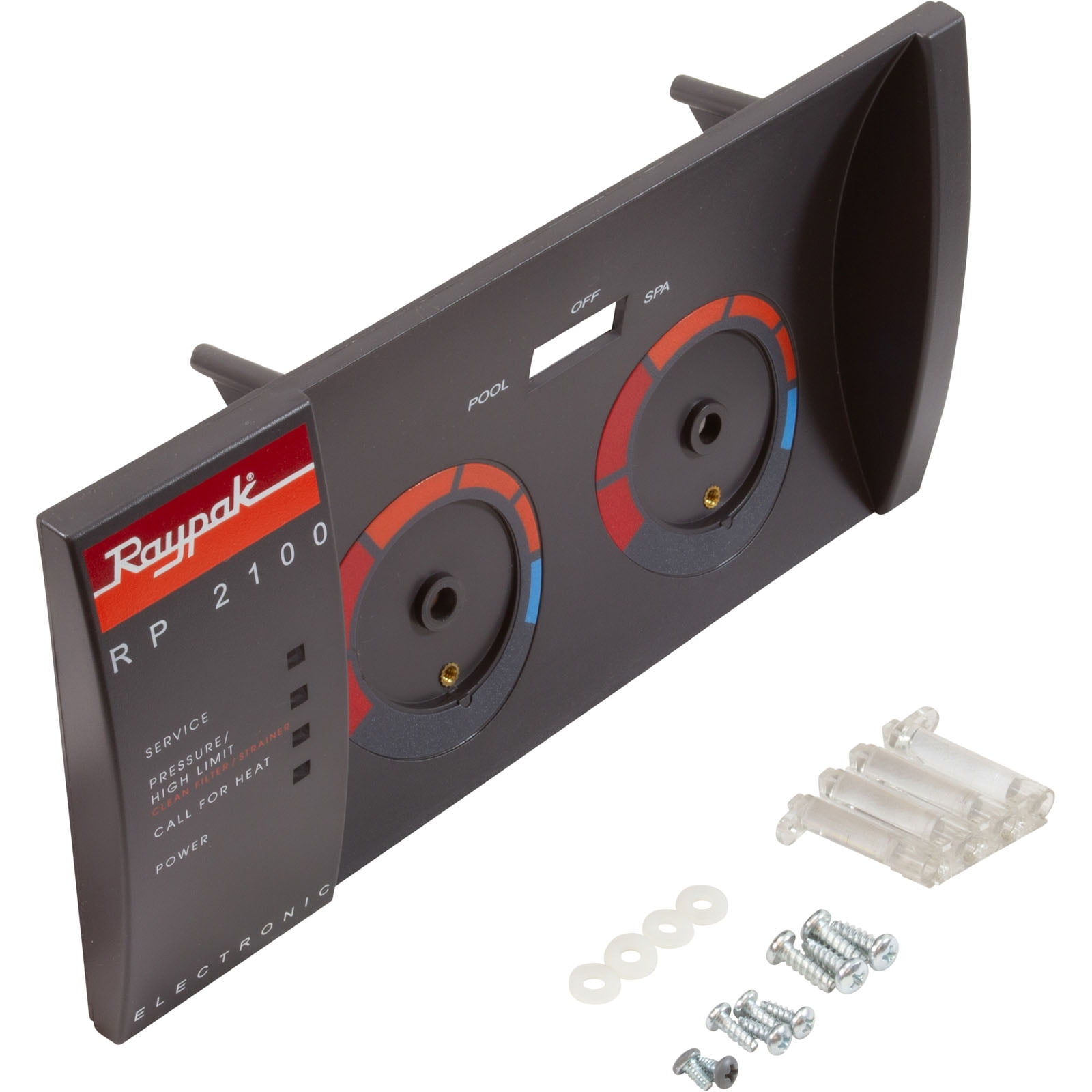 Raypak 005292F Control Panel IID Bezel Only with Switch Decal - Walmart.com