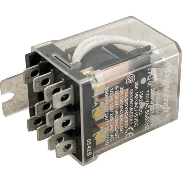 Raypak 009688F 24VAC DPDT Relay K3 - Walmart.com