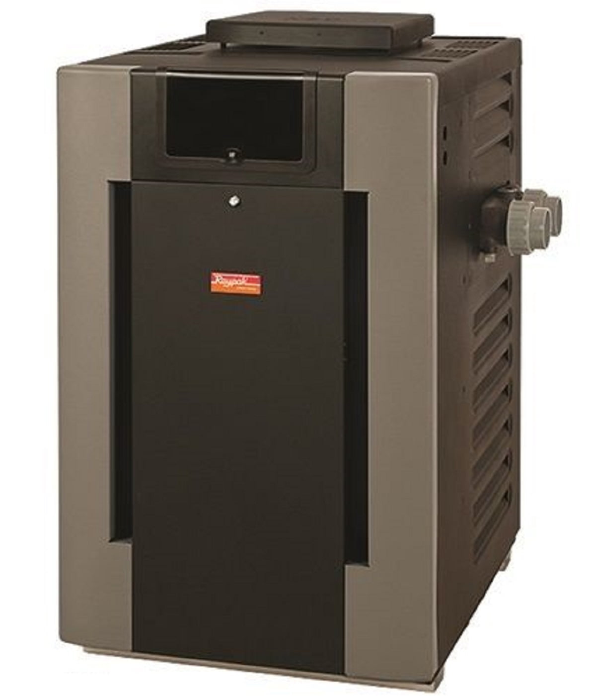 Raypak Digital Cupro-Nickel Gas Pool/Spa Heater, 266,000 BTU, LCD ...