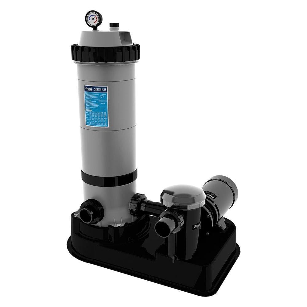 Raypak Protege 1HP Above Ground Pool Cartridge Filter Pump Combo System ...