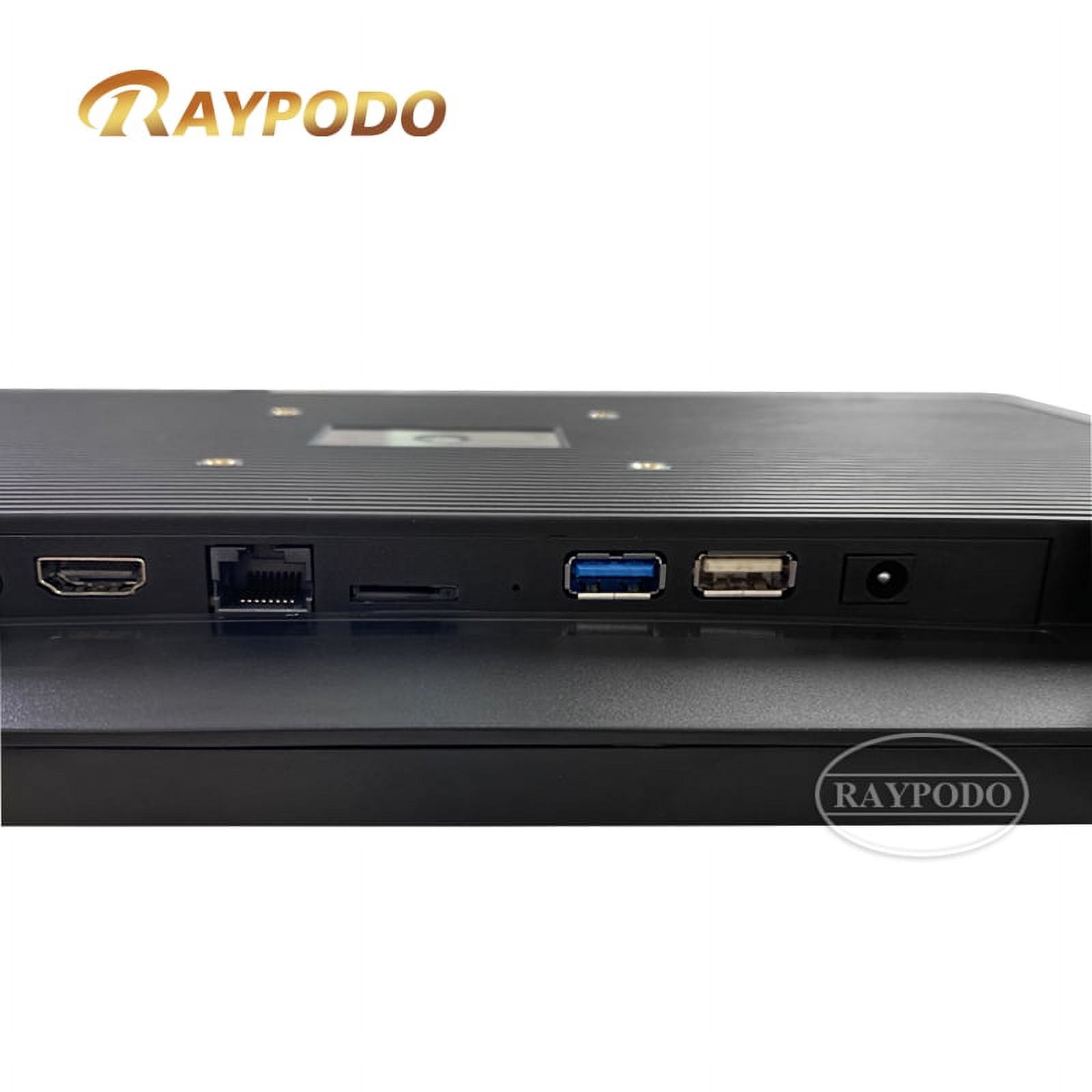 Raypodo 15.6 inch touch tablet pc Rockchip RK3566 Android 11 Operation System RJ45 PoE two usb ...