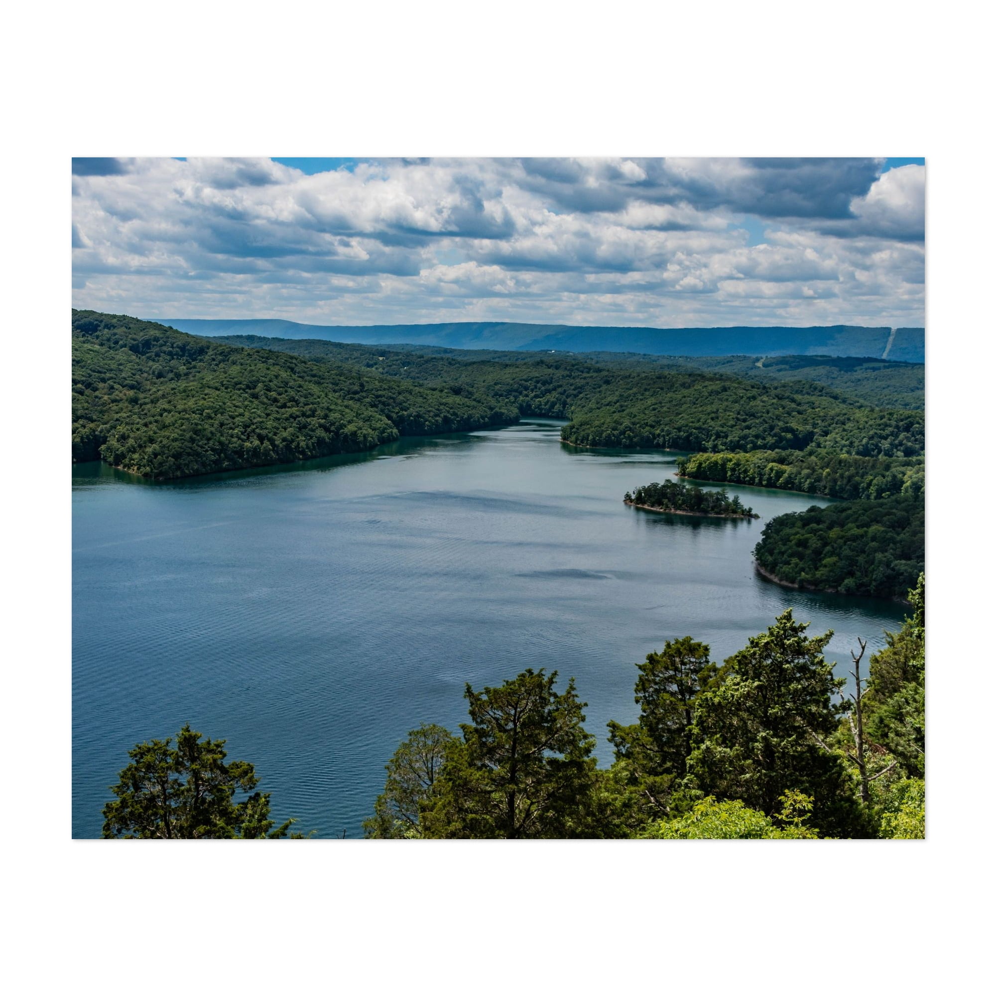 Raystown Lake From Hawn's Overlook - Hesston Pennsylvania Photography ...
