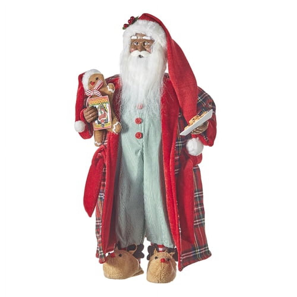 Raz Imports 18" Bedtime Santa w/Plate of Cookies - Walmart.com