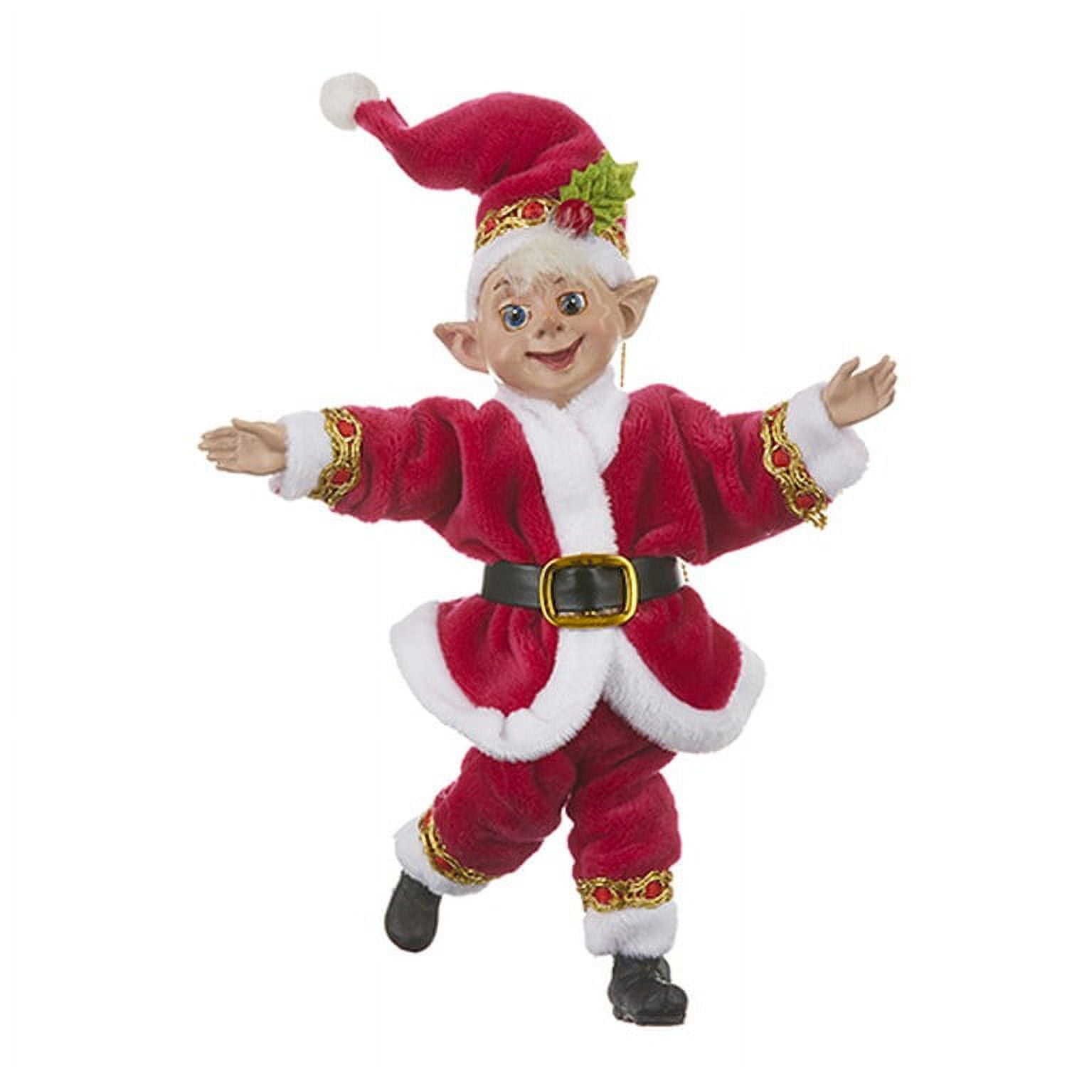 Raz Imports 2022 Collected Christmas 7" Pink Posable Elf - Walmart.com