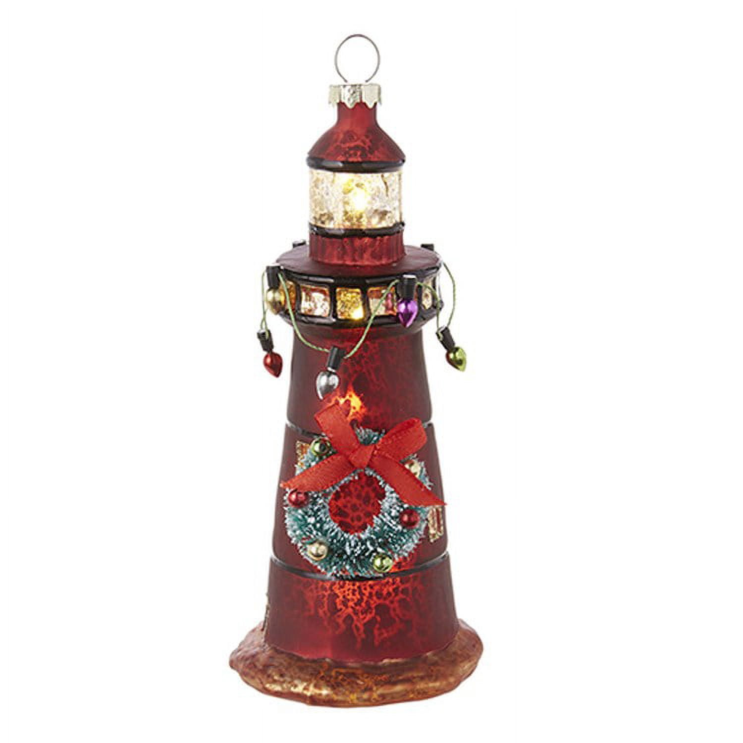 Raz Imports 2022 Destination Christmas 6.25" Lighted Light House ...