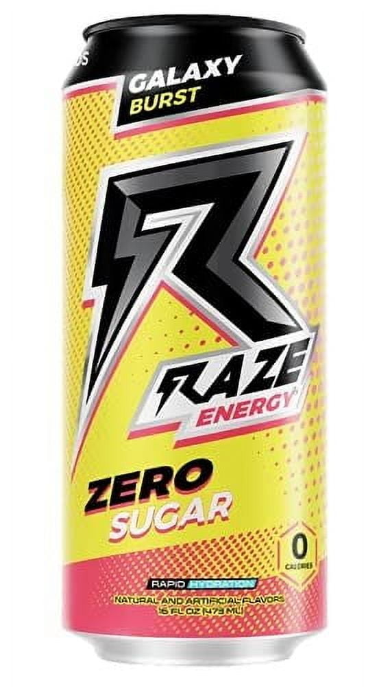 Raze Energy Drinks by Repp Sports Rapid Hydration Zero Sugar 16 Ounce ...