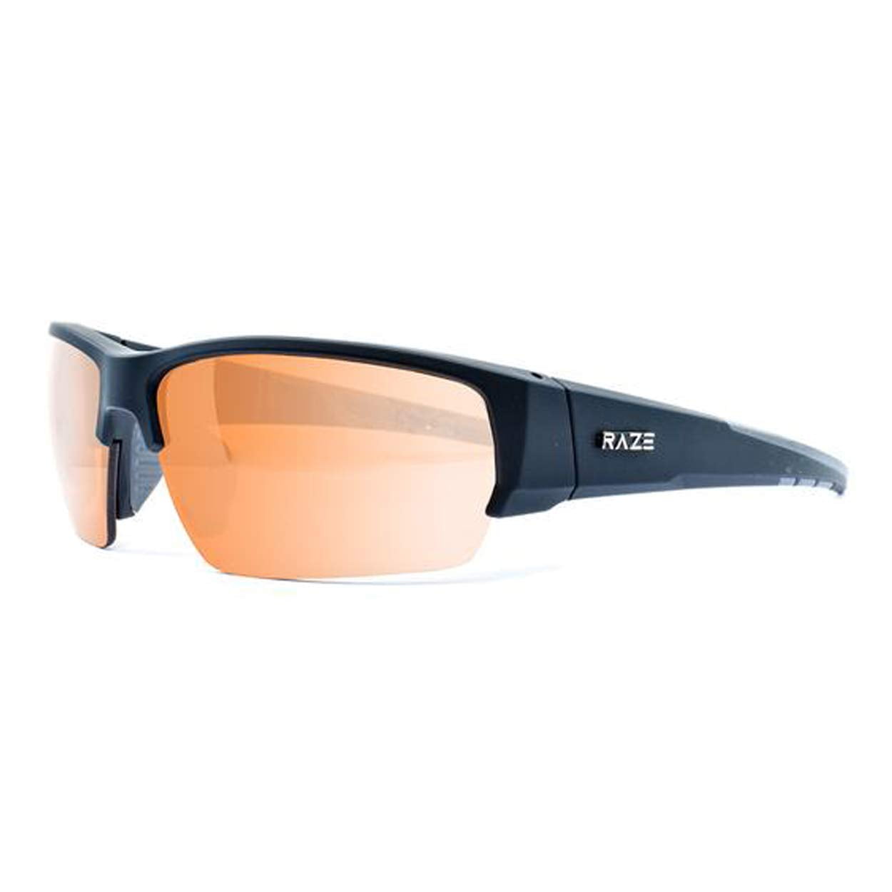 Raze Eyewear B-Raze Golf Sport & Motorcycle Riding Sunglasses Black ...