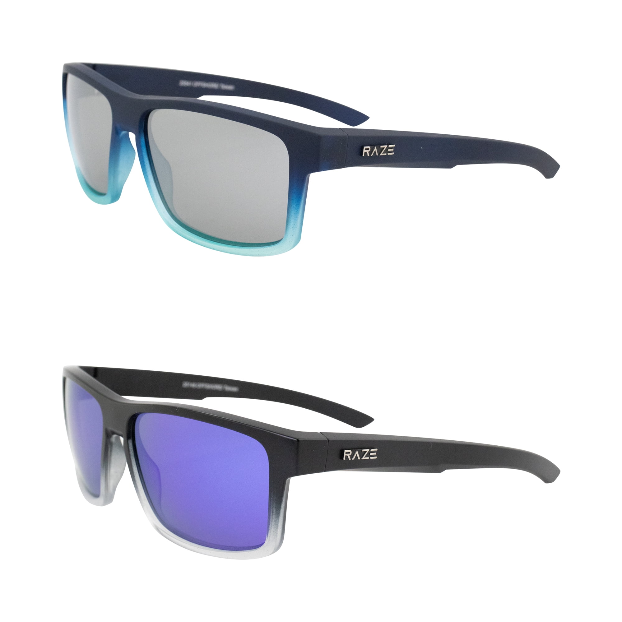 Raze Eyewear Offshore Sports & Boating Polarized Sunglasses Navy to ...