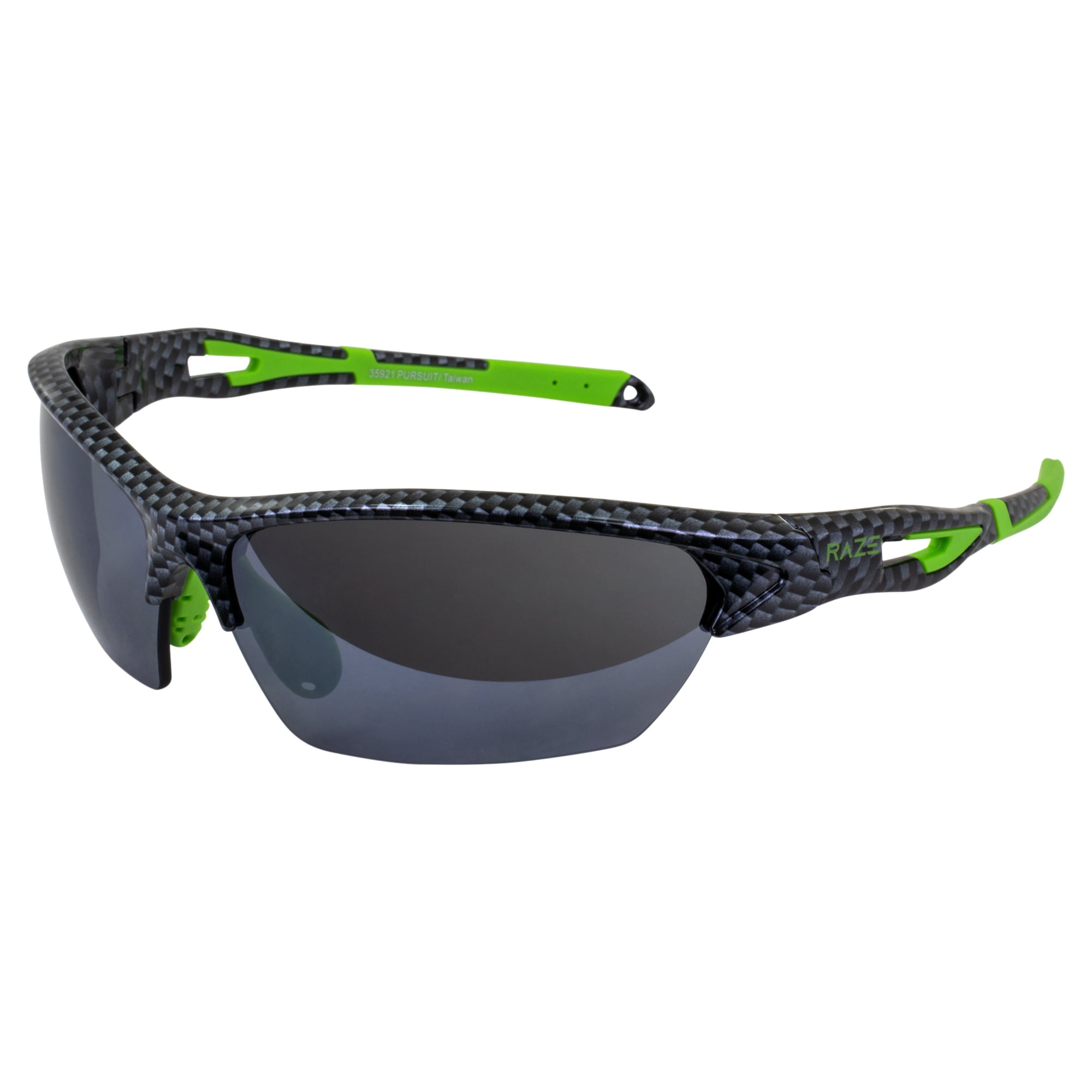 Raze Polarized Sports Sunglasses for Men & Women with Carbon Fiber ...