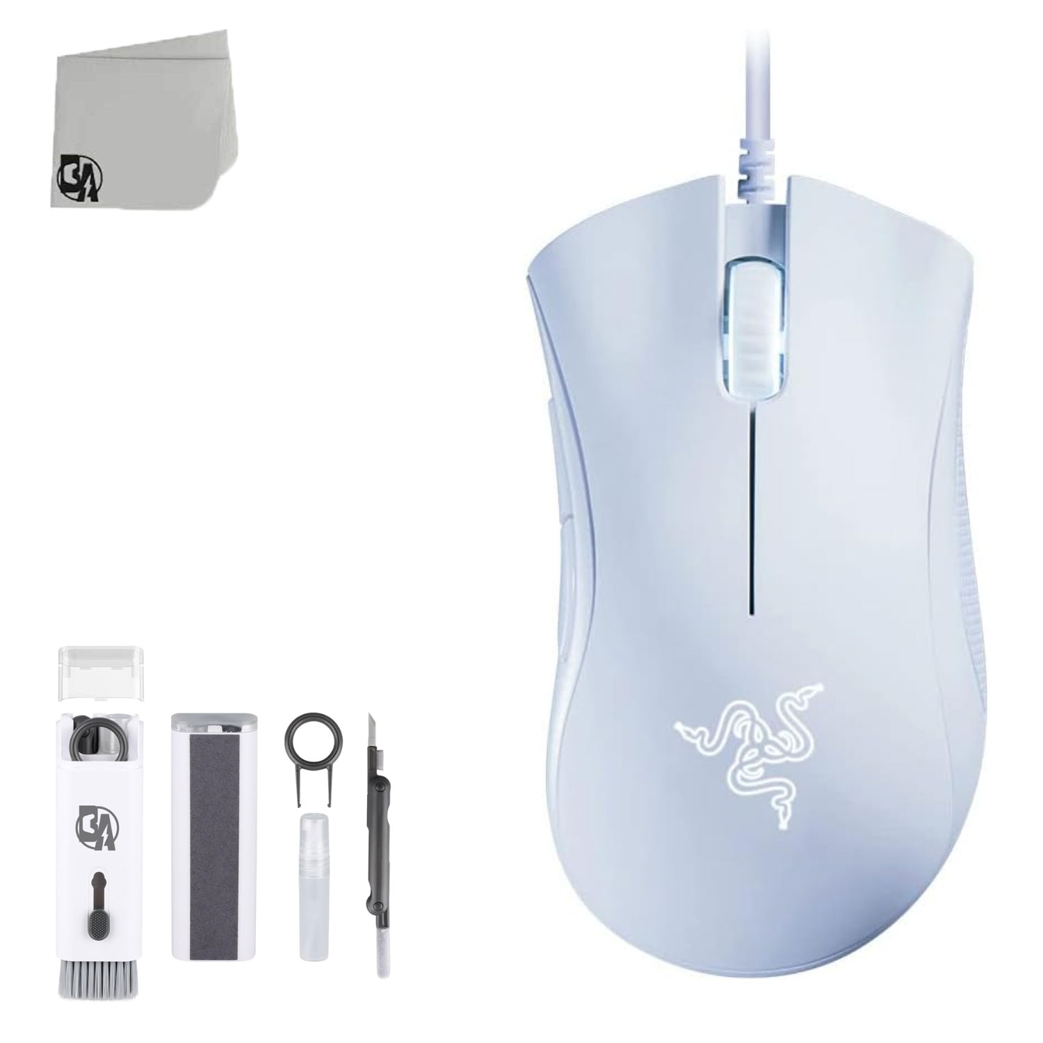 Razer 2018 Model Gaming Mouse - Mercury White | High Precision ...