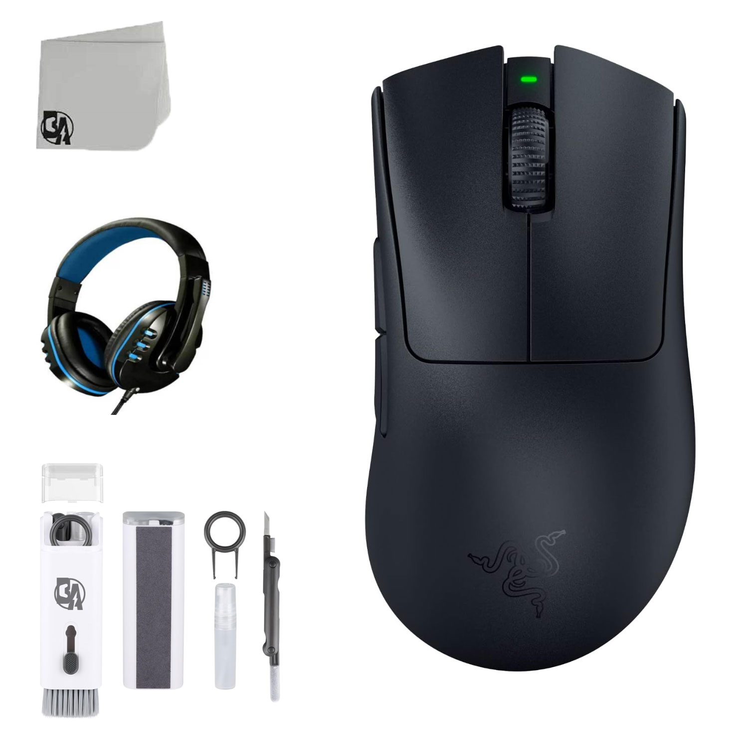 Razer DeathAdder V3 Pro Wireless Gaming Mouse - 63g Ultra Lightweight ...