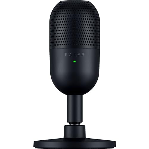 Razer Seiren V3 Mini USB Microphone: Condenser Mic - Supercardioid ...