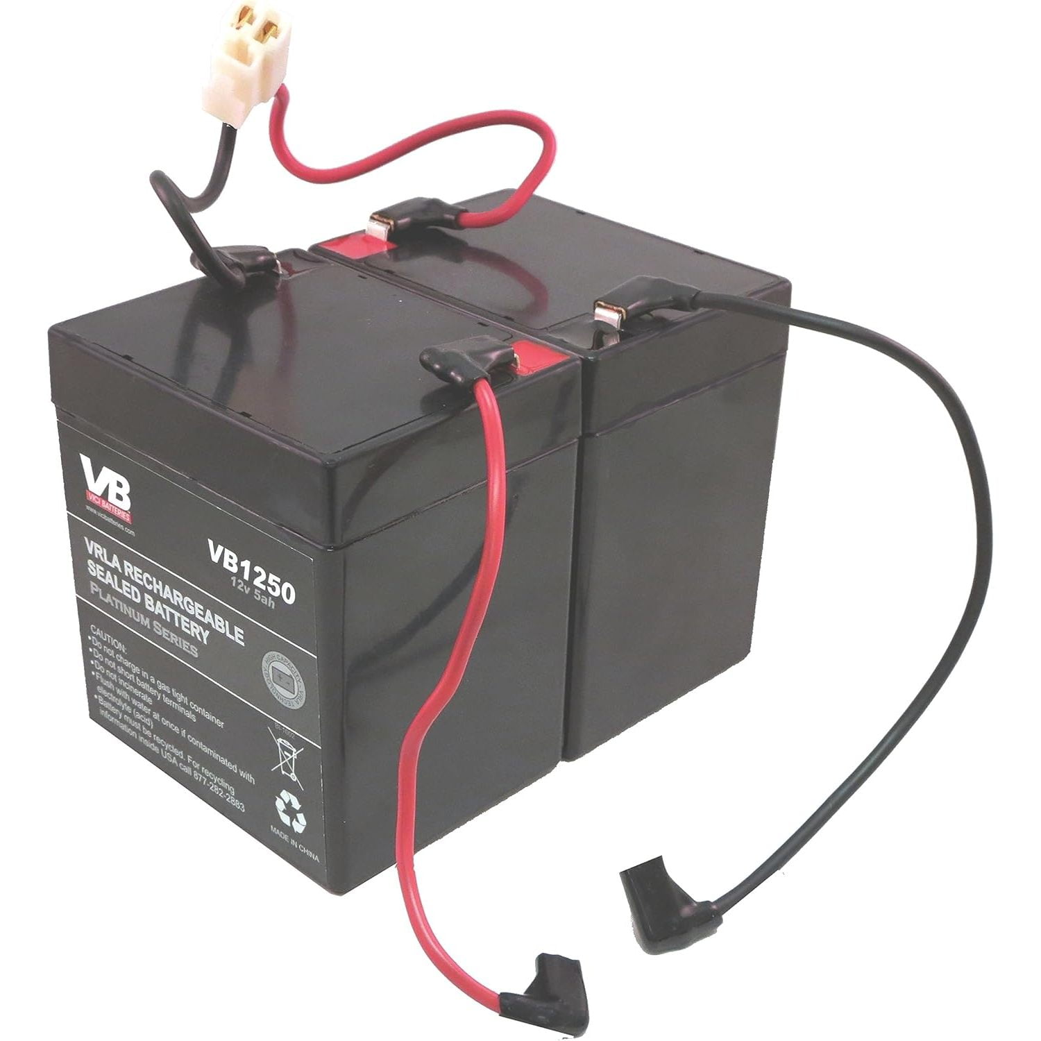 Razor 24 Volt Battery E100 E125 E175 (12V/4.5AH Single Connector w ...