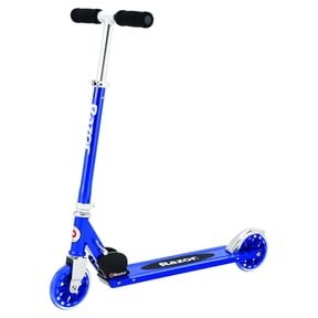 Razor "A" Blue Kick Scooter - Lightweight, Foldable, Aluminum Frame ...