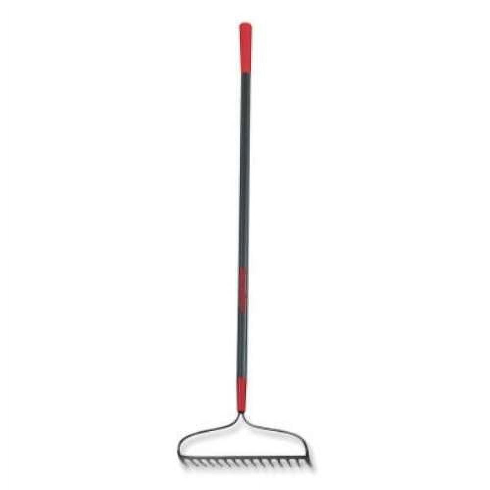 Razor-Back 66.5 in. 15 Tine Forged Steel Bow Rake Fiberglass Handle ...