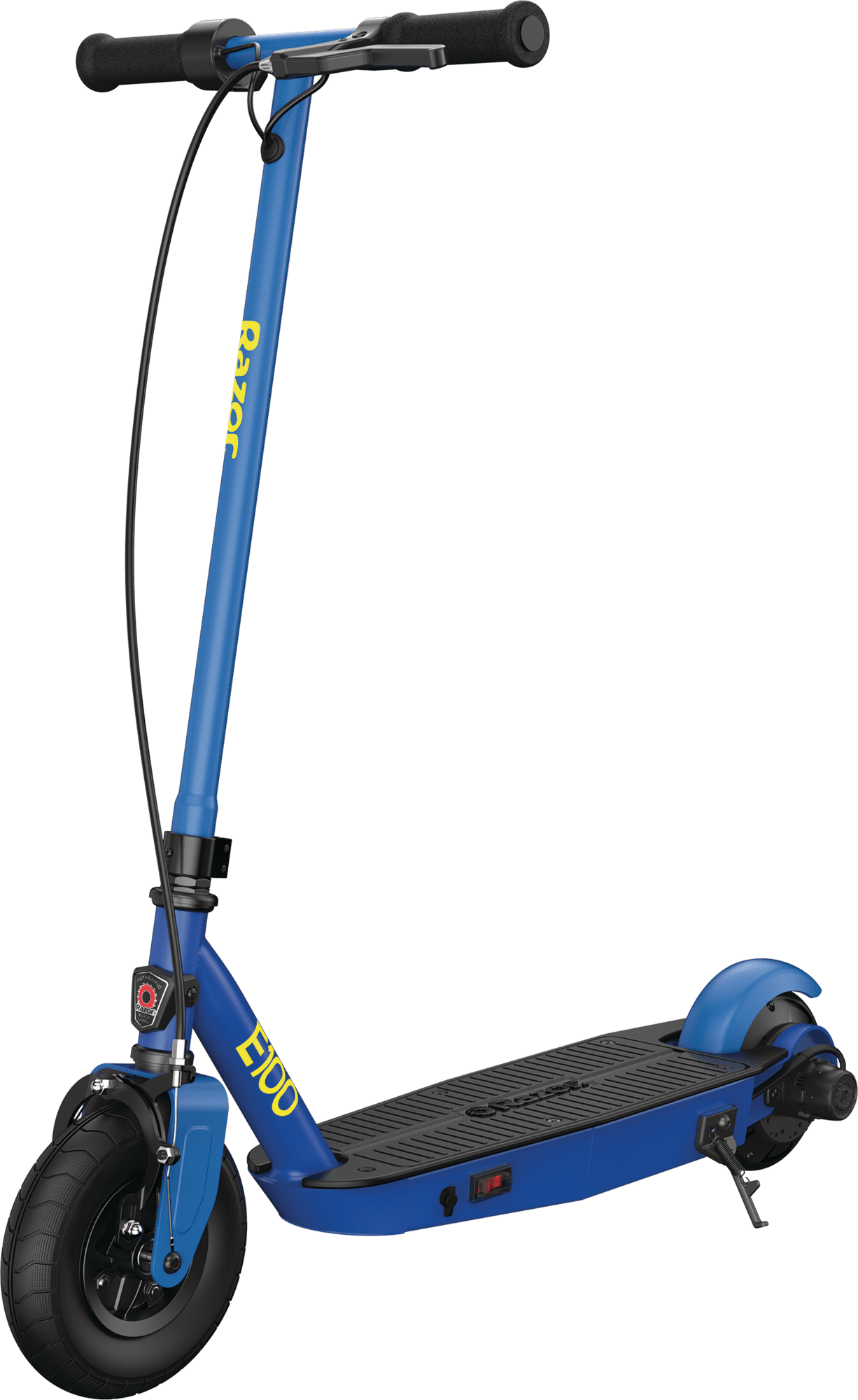 Razor Black Label E100 Electric Scooter - Blue, up to 10 mph, 8 ...