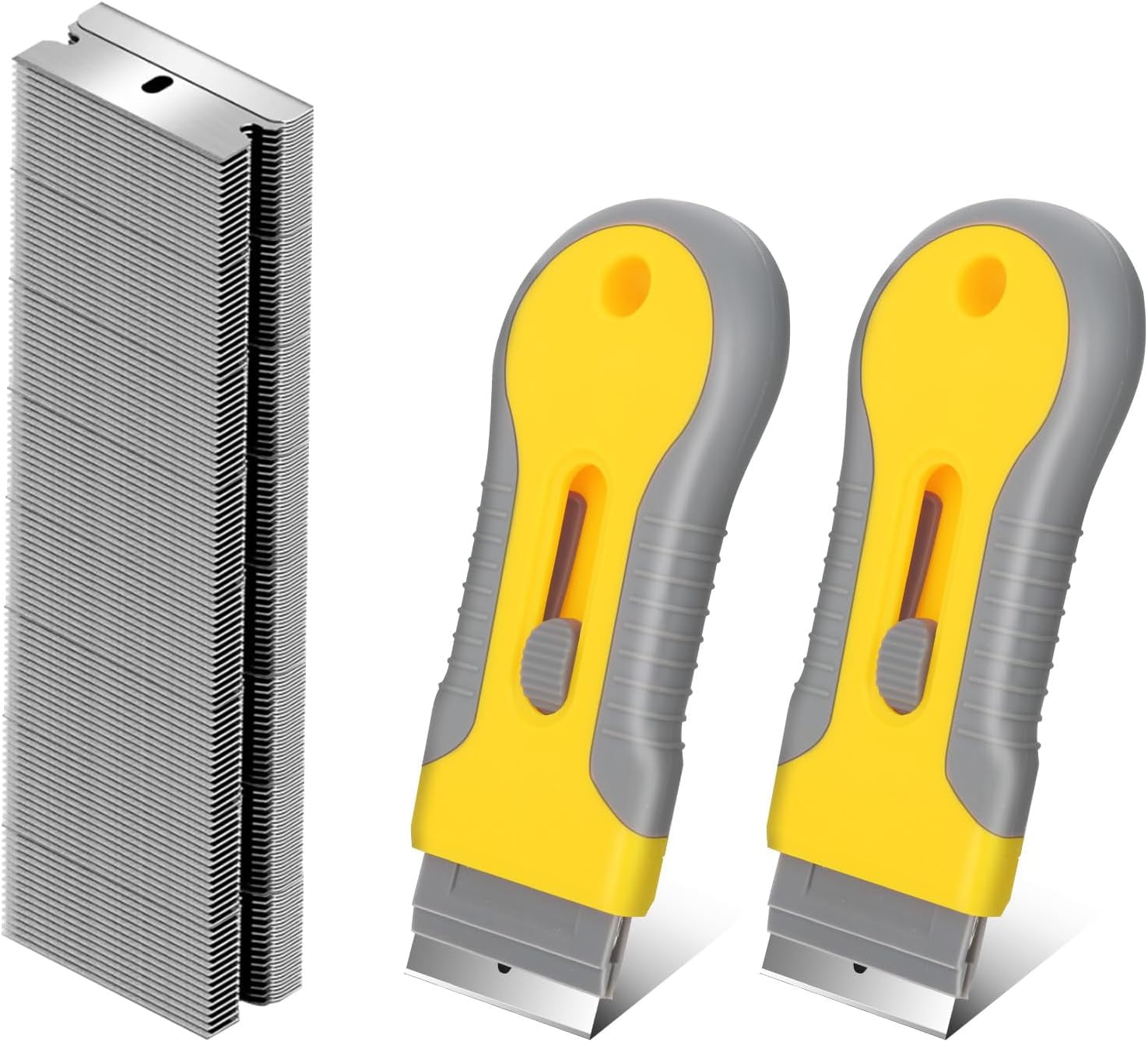 Razor Blade Scrape with 15pcs Extra Blades, Scraper Tool, Razor Blade ...