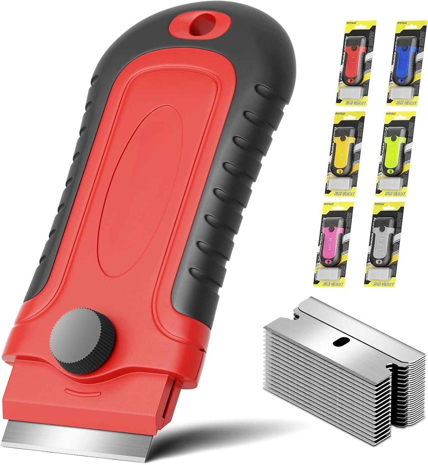 Razor Blade Scraper with 15 Extra Blades, Scraper Tool for Cleaning ...