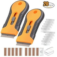 MulWark Multi-Purpose Mini Razor Scraper Set with Protective Blade ...
