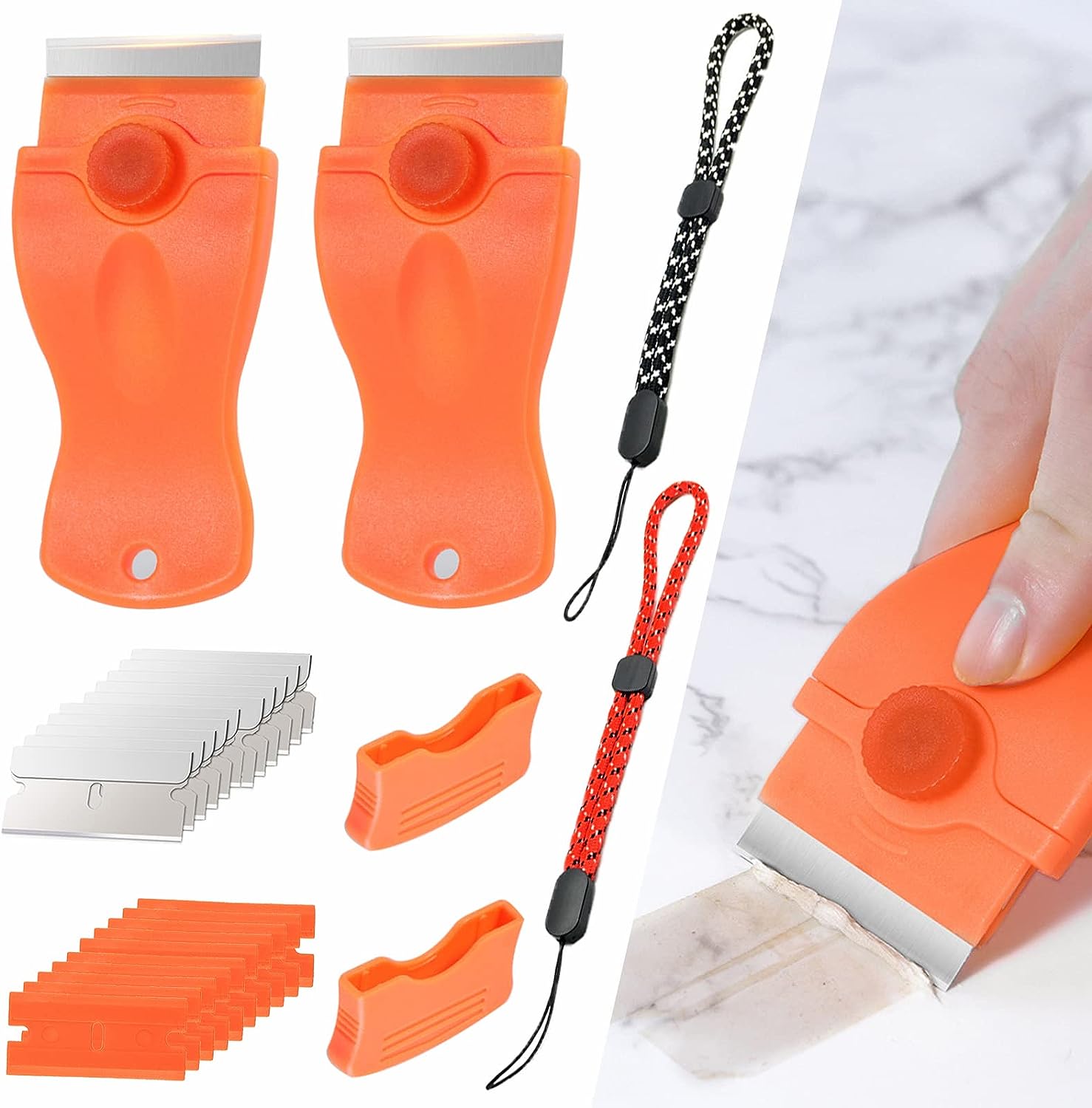 Razor Blade Scraper Cleaning Tool, Sticker Glue Paint Adhesive Decal ...