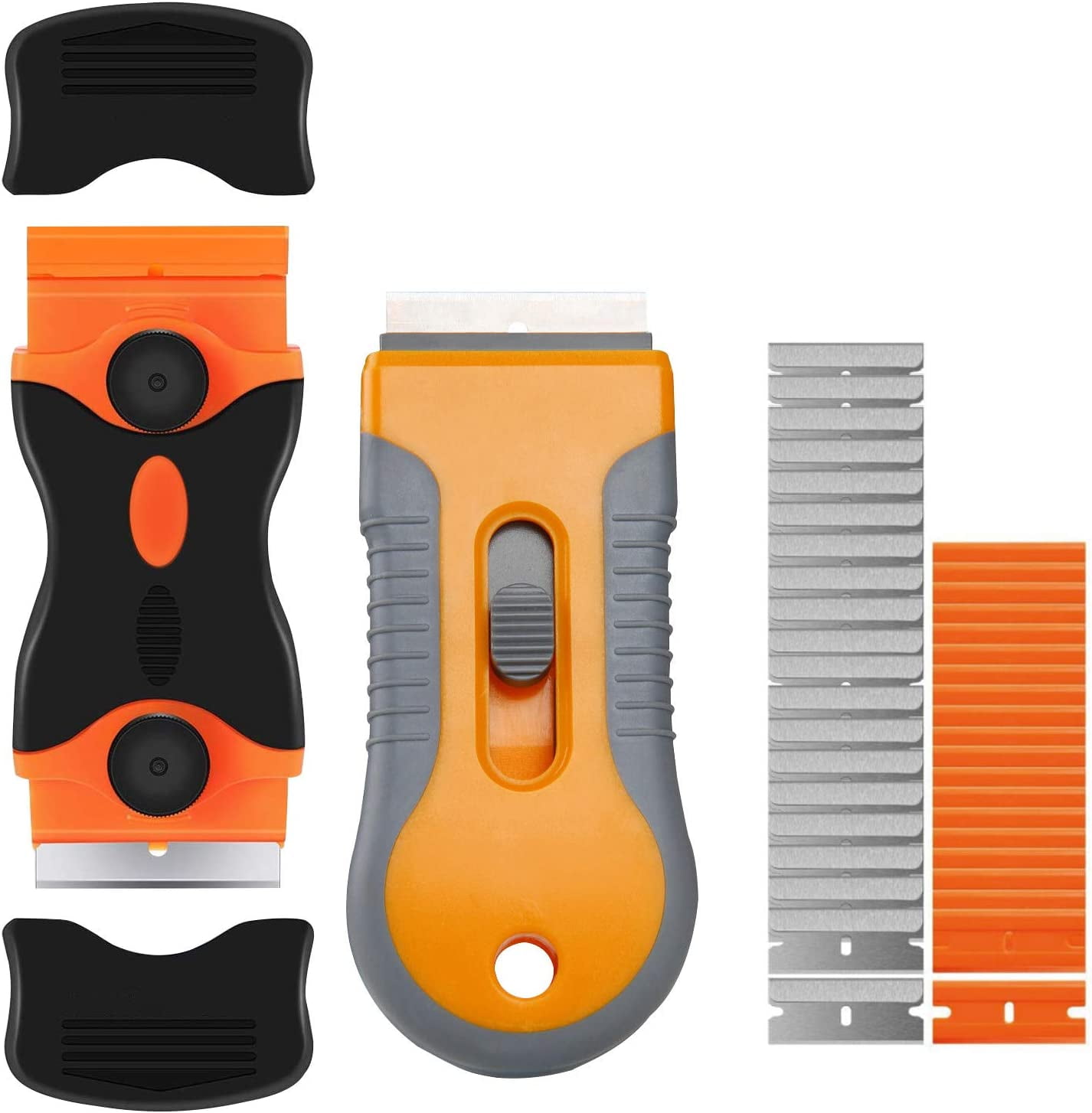 Razor Blade Scraper, Retractable Razor Blades Scraper and Double Edge ...