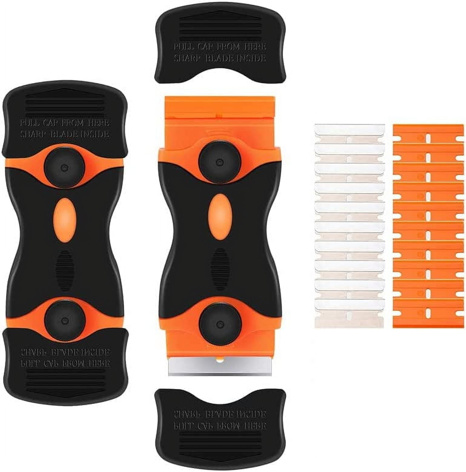 Razor Blade Scraper Tool 2Pcs 2-in-1 Scraper Tool with Extra 20Pcs ...