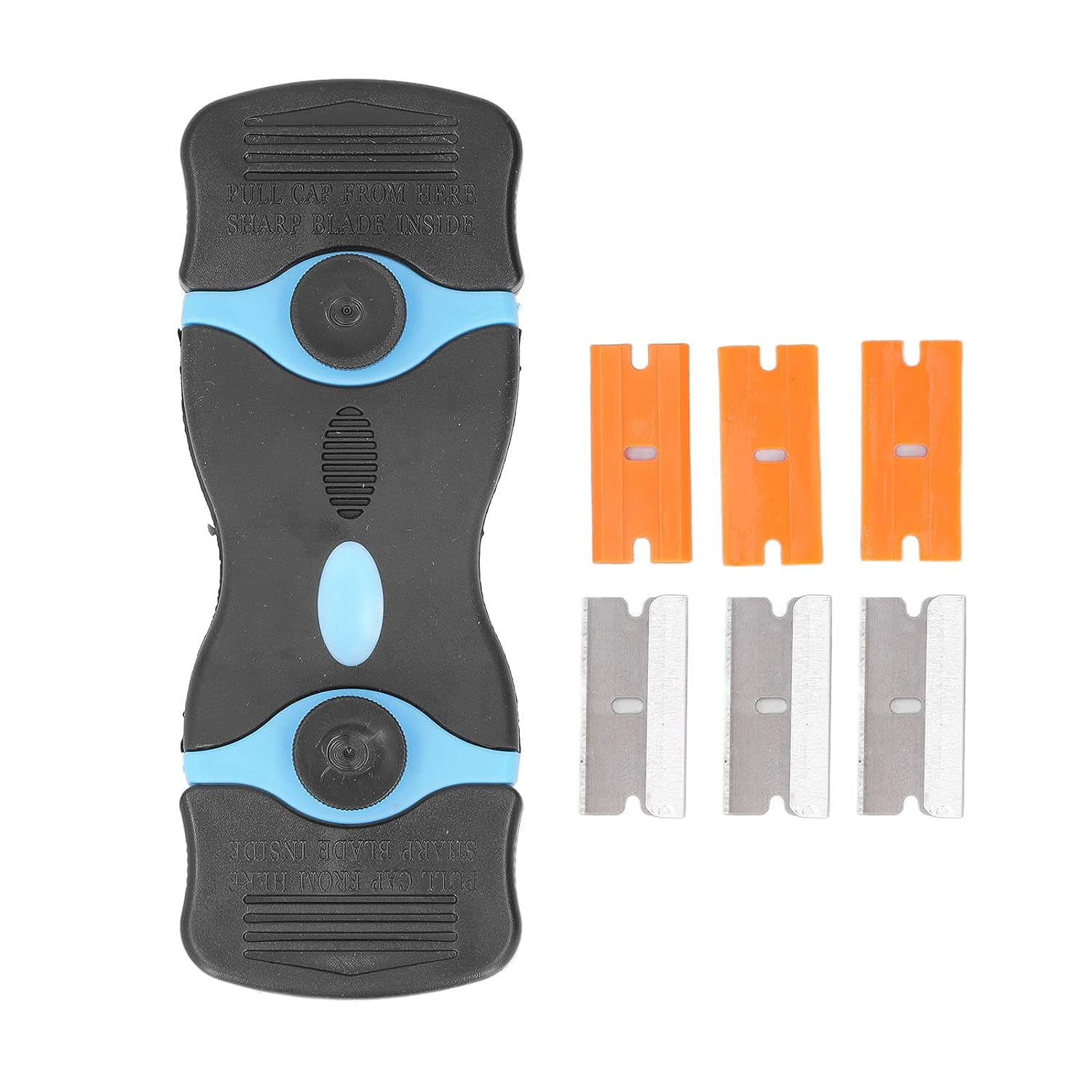 Razor Blade Scraper Tool,2Pcs 2 in 1 Scraper Tool ABS Razor Blade ...