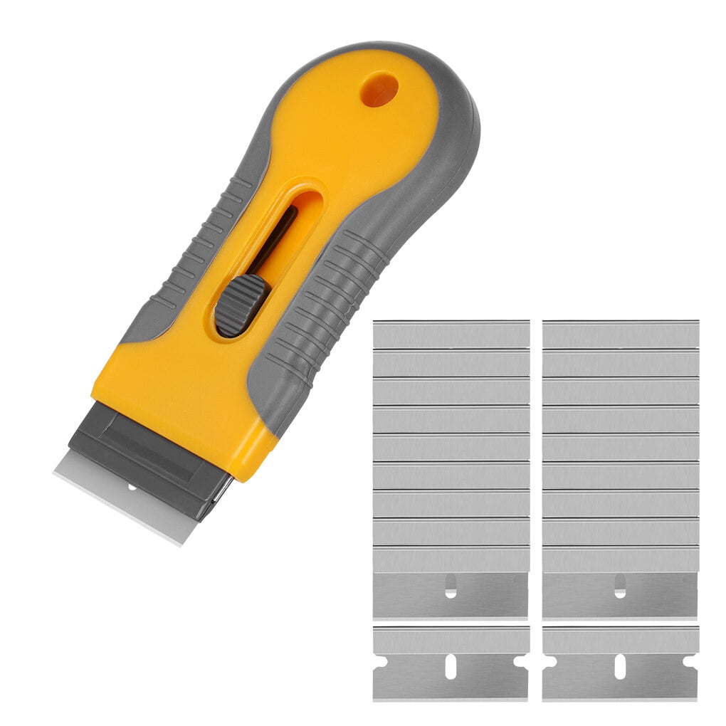 Razor Blade Scraper Tool Glass Ceramic Scraper Stainless Steel Sticker ...