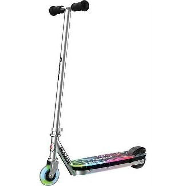 Razor Color Rave Electric Scooter – LED Light-Up Deck, Lightweight, up ...